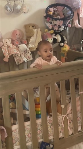 Someone can stand up in her bed now | April Simon