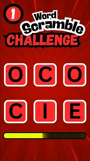 Word Scramble Challenge – Test Your Brainpower!
