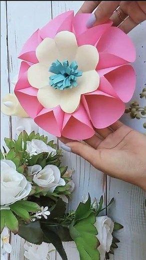 Beautiful Paper Wall Hanging Craft Ideas | Amazing Paper Flower Wall Hanging | DIY Paper Craft Décor