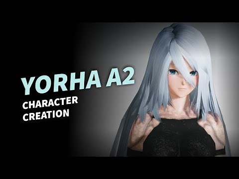 PSO2 Character Creation - YoRHa A2
