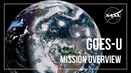 Let’s get #ReadyToGOES! 🚀 NASA is preparing to launch National Oceanic and Atmospheric Administration (NOAA)'s GOES-U satellite, the fourth and final GOES-R series satellite. Launch is scheduled for liftoff from NASA's Kennedy Space Center NET June 25 at 5:16pm EDT. GOES-U will continue the legacy of monitoring the contiguous United States, Central and South America, and the Atlantic Ocean. The satellite’s imagery and data will help improve weather forecasts and our ability to predict severe we