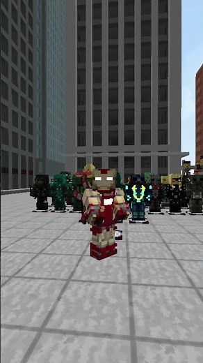 Homem de Ferro (Iron Man Mark 85) no Minecraft Fisk's Superheroes