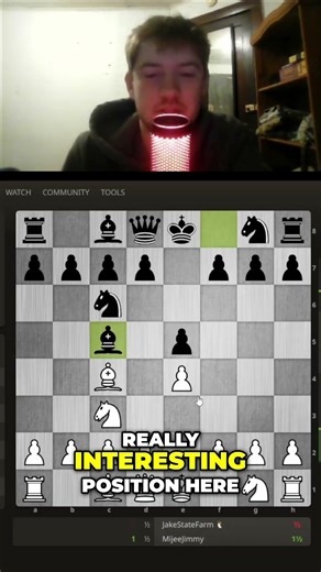 Rusty Chess Player's Bold Queen G4 Opening Move! #shorts