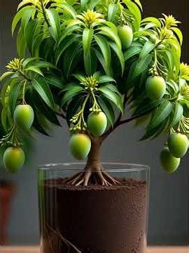 🥭 Mango Plant Growth | Seed to Plant | Cinematic Time-Lapse