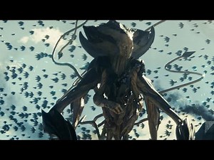 Final Fight: KILLING Alien Harvester Queen | INDEPENDENCE DAY RESURGENCE | 4k