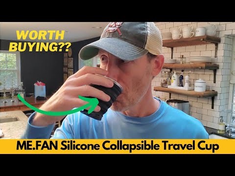 Is this the best collapsible cup for travel and camping? ME.FAN silicone set reviewed!