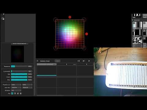 LED Video Screen - MadMapper DMX Artnet To Teensy and Octo
