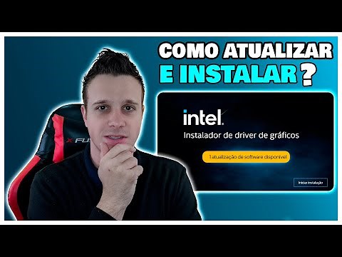 COMO BAIXAR A NOVA VERSÃO DO DRIVE INTEL! E CENTRO DE COMANDO DE GRAFICOS!