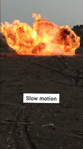 Flash powder and gasoline