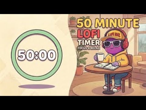 50 Minute Focus Timer | Classroom Timer for Study & Work