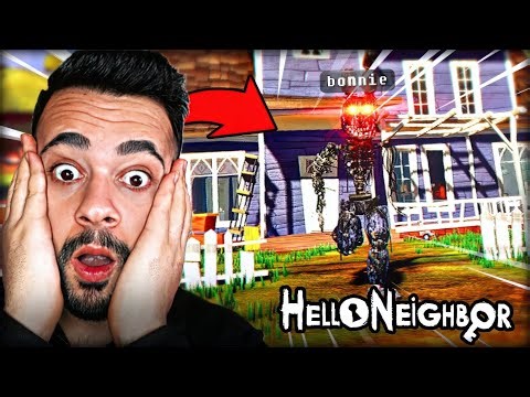 Scary Moments! | I Tried the Bonnie.EXE Mod! | Hello Neighbor