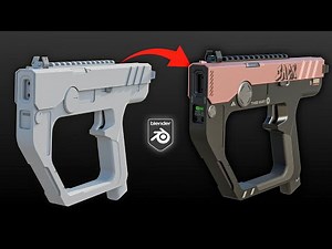 How I Texture Hard-Surface Models in Blender (Step-By-Step Guide)