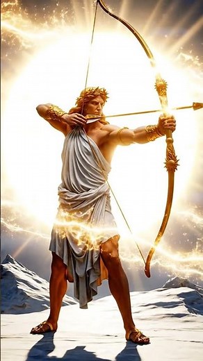 Apollo Fires the Arrow of Light | Sun God’s Divine Power