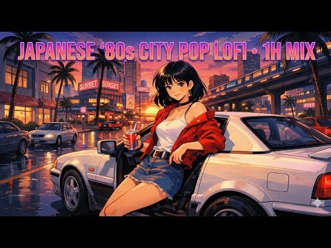 Lo-Fi Retro Radio 📻 | ’50s–’80s City Pop Chill | Study • Focus • Sleep (24/7)