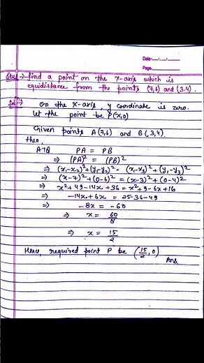 solve straight lines class 11 | #straightlines #class11