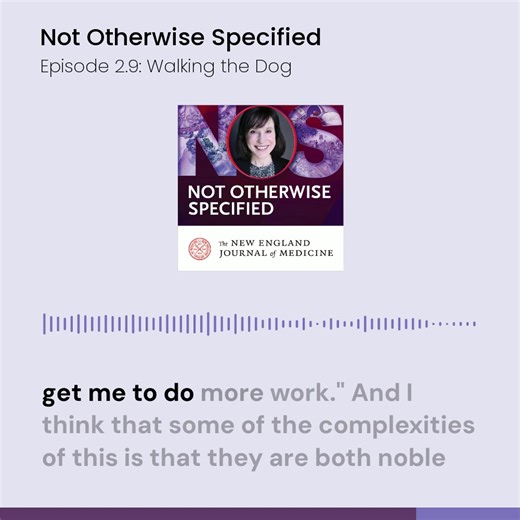 Dr. Lia Logio, vice dean for medical education at Case Western Reserve University, describes one of the challenges of medical training programs emphasizing trainee wellness. Listen to the full episode hosted by NEJM National Correspondent Dr. Lisa Rosenbaum: https://nej.md/3vXowe5 | The New England Journal of Medicine
