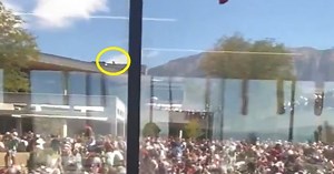 Video Shows Rooftop Figure Running After Charlie Kirk Shooting