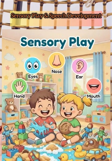 Enhancing Speech Development Through Sensory Play