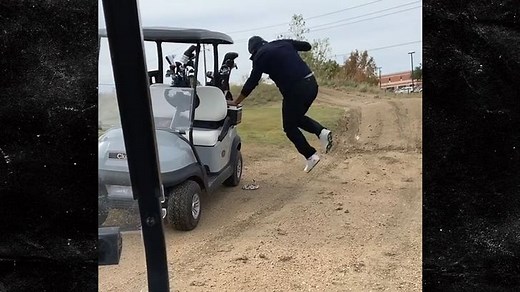 Tony Romo Punked On Golf Course By Fake Snake, 'Son Of A Bitch!'