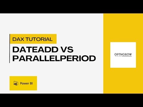 Learning DAX - DATEADD vs PARALLELPERIOD | Key Differences Explained