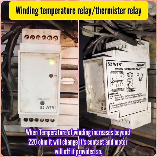 Thermistor relay | motor | motor protection relay |