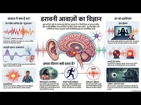 The Sound of Fear: Acoustics of the Startle Response॥ Loud Sound से डर क्यों लगता है? |