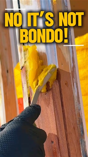 Designed for Heritage Restoration… Repair Care DryFlex 16 Could have replaced the window, but where’s the passion in that. It’s never meant to be perfect but it’s supposed to last. We don’t use Bondo and there’s reasons for it. #resin #periodhome #sashwindows #casementwindows #restoration #howto | Woodway Windows