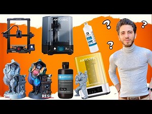 HOW TO GET STARTED WITH 3D PRINTING? COMPLETE TUTORIAL (Anycubic Photon Mono X 6Ks)