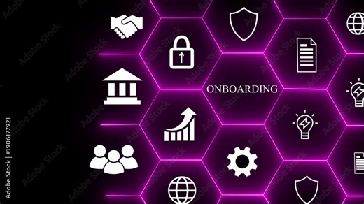 Onboarding new employee process concept. Ensuring that the new employees are able to hit the ground running with their new team. Staff induction practices and organizational socialization.4k