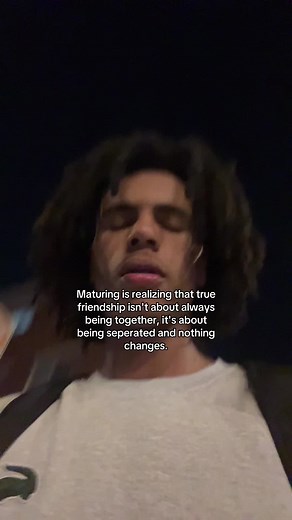 Maturing: Realizing the True Essence of Friendship