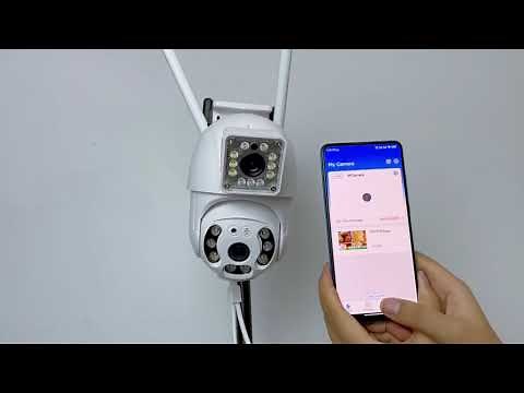 GatoCam V360pro Smart AI 4K WIFI Dual lens Bullet PTZ Linkage Camera Connect and Setting Instruction