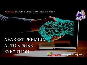 How To Execute A Multi Leg Straddle With Choice Of Closest Premium / Nearest premium Algo Trading