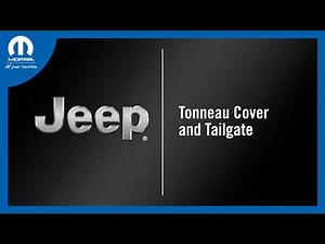 Tonneau Cover and Tailgate | How To | 2023 Jeep Gladiator