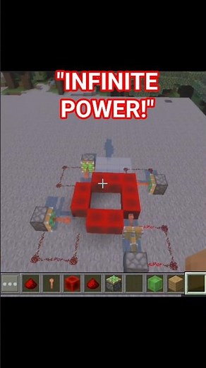 The Infinite Redstone Loop! 🔄 (Satisfying)#minecraft #viral #bedrock