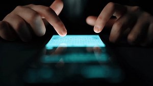 Hands Over Digital Interface Data Orchestration Stock Footage Video (100% Royalty-free) 3796574743 | Shutterstock