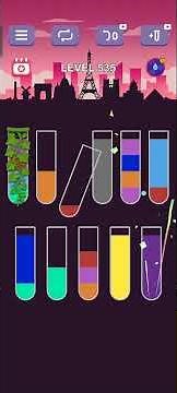 water sort puzzle level 535 guru #games