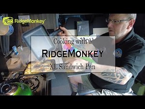 XL RidgeMonkey sandwich pan, cooker toaster. best campervan cooking pan ever #vanlife
