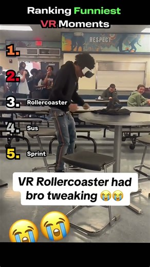 Ranking Funniest VR Moments! 🥇🥈🥉 #ranking #funny #vr #comedymemes #lol