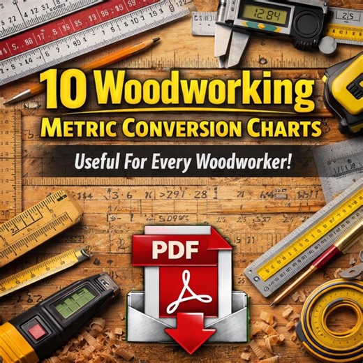 10 fichiers PDF de conversion métrique pour le travail du bois ! - Etsy France