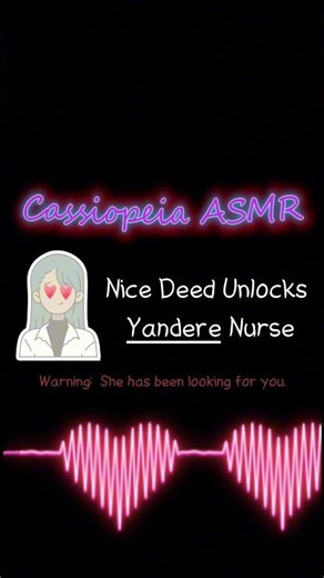 F4M "Yandere Nurse Takes Care of You" ASMR Hospital Doctor Roleplay Beeping Medical Sounds Stalker 2