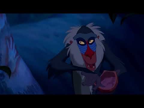 New Season Comes in Pride Rock | Rafiki Draws Simba's Face on the Tree - Lion King Scene 4