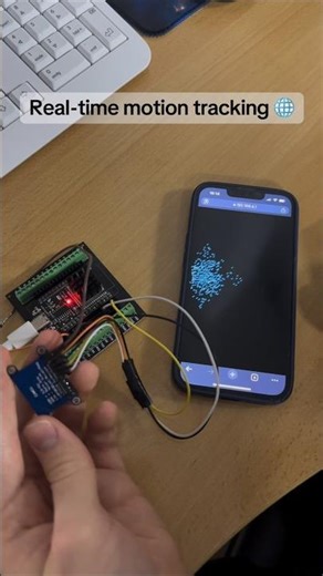 Turning motion into live data. ESP32+ Gyroscope project #diy #esp32 #arduino #polrengineering #tech