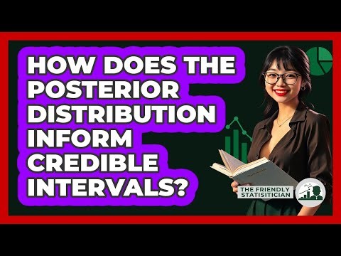 How Does The Posterior Distribution Inform Credible Intervals?