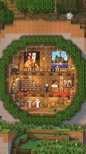 Mountain base layout keeps your survival hidden