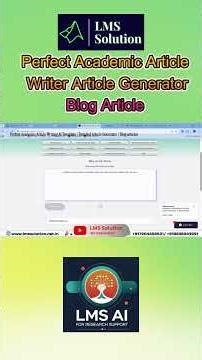 Perfect Academic Article Writer Article Generator Blog Article