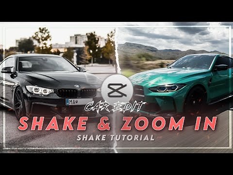 Car Edit Shake Effect+ Zoom in Tutorial • Capcut Car Edit Tutorial • Trending Shake Tutorial 💥