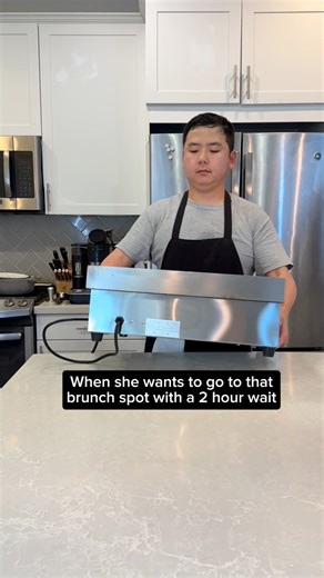 We got french toast and omelette at home | POV Husband