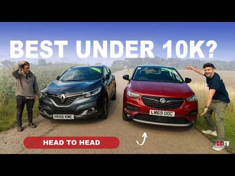 BEST SUV UNDER £10k? RENAULT KADJAR vs VAUXHALL GRANDLAND X