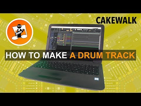 How to create a drum track in Cakewalk by Bandlab