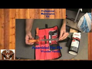 Oregon chain saw chain and bar Professional Maintenance kit